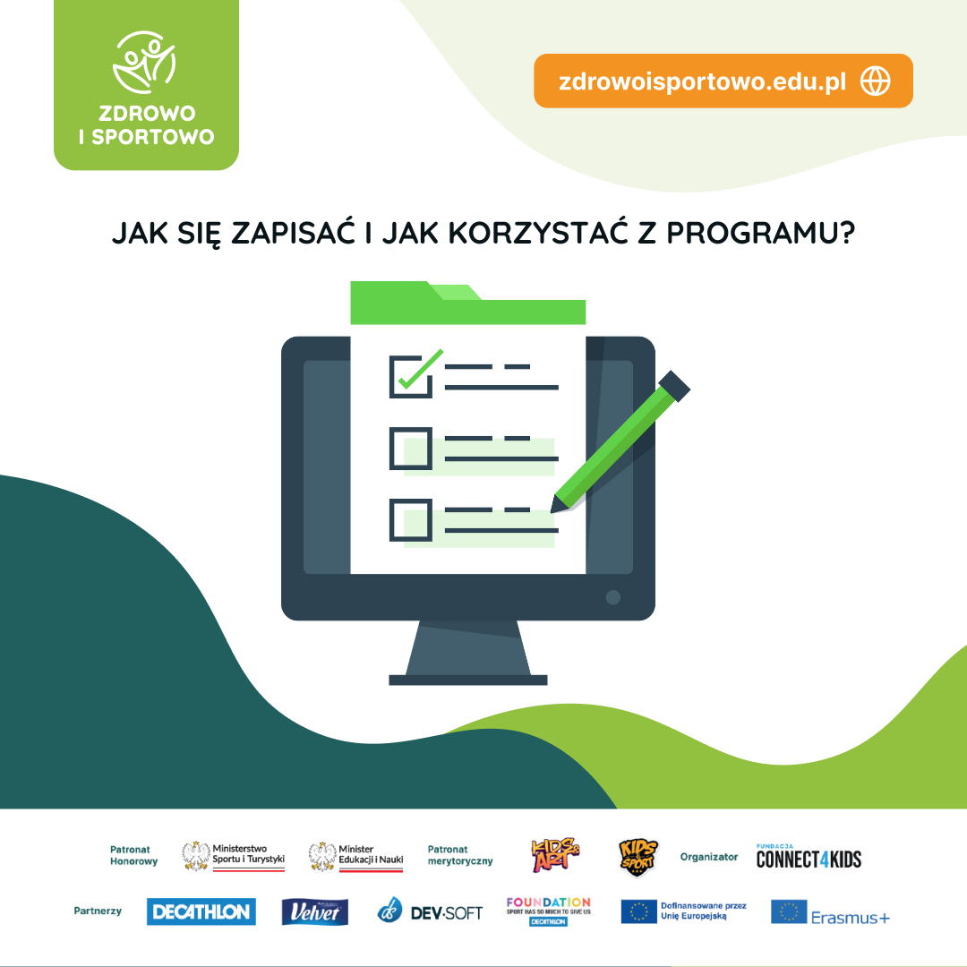 Ważne informacje o programie - Program edukacyjny Zdrowo i Sportowo